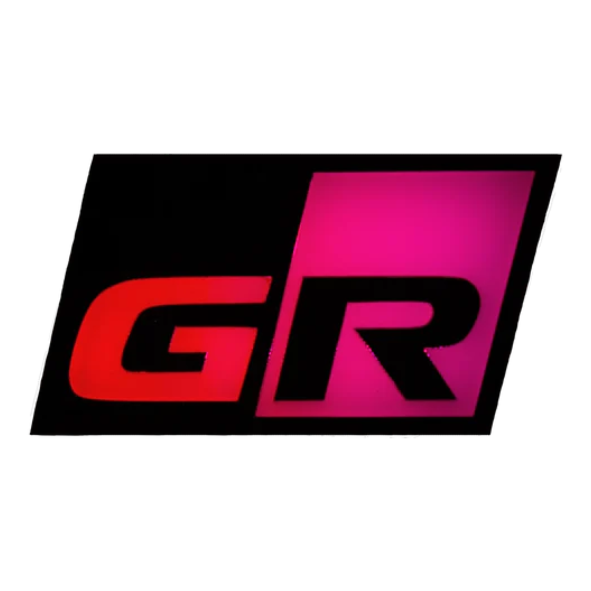 GR : Illuminated Multicolor LED Badge | Lit Logos