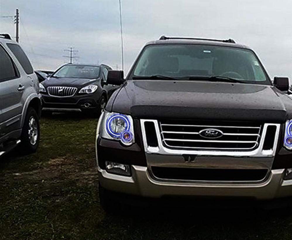 2006-2010 Ford Explorer Multicolor Halo Kit