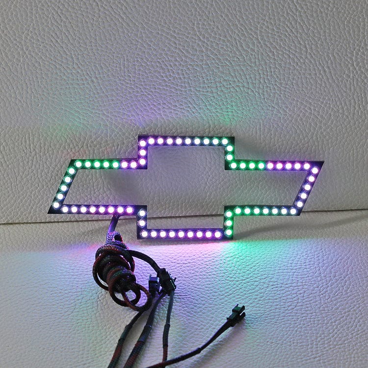 2007-2023 Chevrolet Multicolor Illuminated LED Emblem Logo